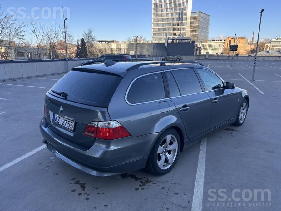 Серый БМВ 530 2006 в Рига, объемом двигателя 3.00 л и пробегом 395 тыс. км за 3300 €, фото 4 на AUTOMOTO.COM.LV