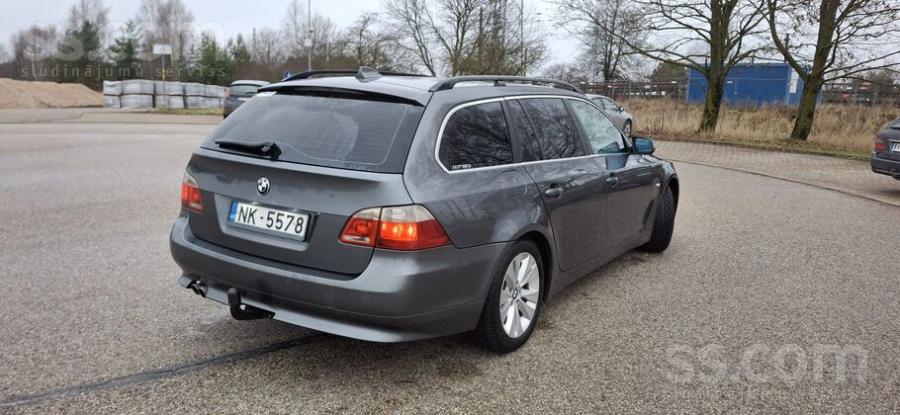 Pelēks BMW 530 2006 Rīga, ar dzinēja tilpumu 3.00 L un nobraukumu 311 tūkst. km par 3950 €, foto 5 vietnē AUTOMOTO.COM.LV