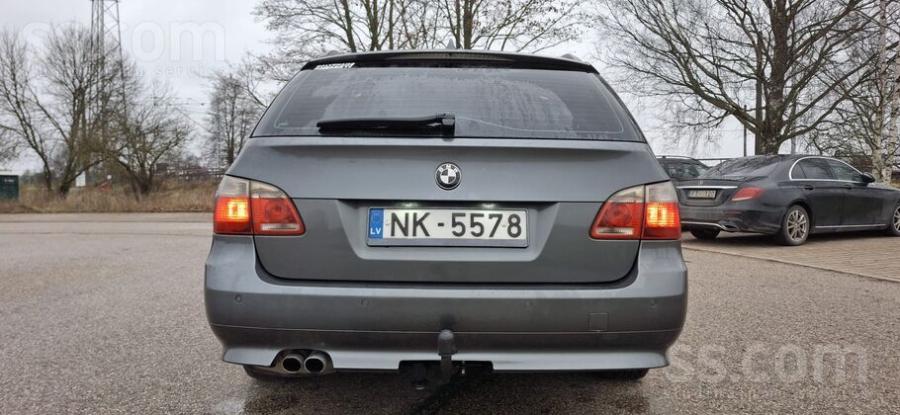 Pelēks BMW 530 2006 Rīga, ar dzinēja tilpumu 3.00 L un nobraukumu 311 tūkst. km par 3950 €, foto 8 vietnē AUTOMOTO.COM.LV