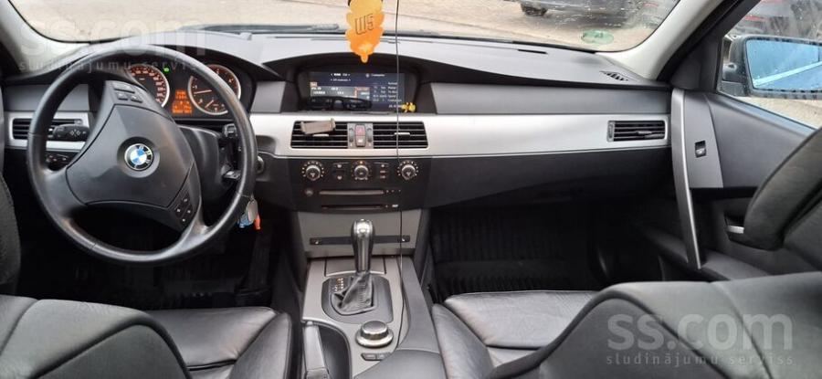 Pelēks BMW 530 2006 Rīga, ar dzinēja tilpumu 3.00 L un nobraukumu 311 tūkst. km par 3950 €, foto 16 vietnē AUTOMOTO.COM.LV