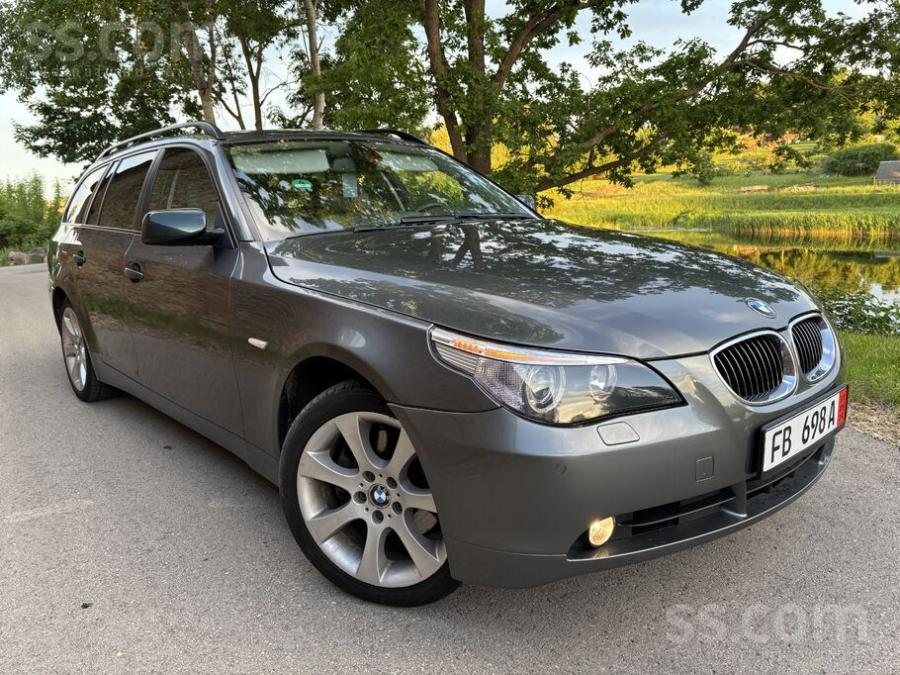 Pelēks BMW 530 2006 Bauska, ar dzinēja tilpumu 3.00 L un nobraukumu 0 tūkst. km par 2650 €, foto 1 vietnē AUTOMOTO.COM.LV