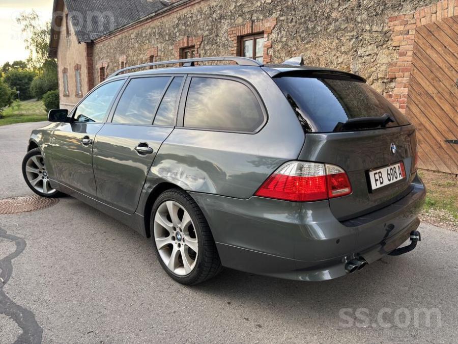 Pelēks BMW 530 2006 Bauska, ar dzinēja tilpumu 3.00 L un nobraukumu 0 tūkst. km par 2650 €, foto 3 vietnē AUTOMOTO.COM.LV