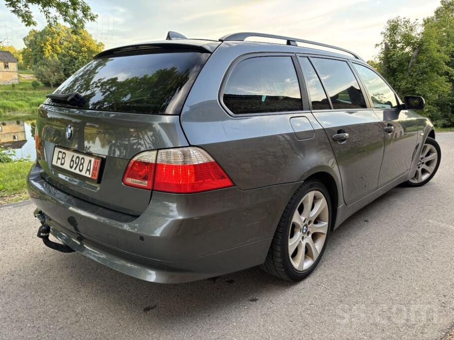 Pelēks BMW 530 2006 Bauska, ar dzinēja tilpumu 3.00 L un nobraukumu 0 tūkst. km par 2650 €, foto 5 vietnē AUTOMOTO.COM.LV