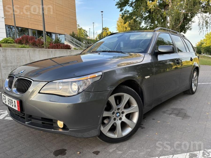 Pelēks BMW 530 2006 Bauska, ar dzinēja tilpumu 3.00 L un nobraukumu 0 tūkst. km par 2650 €, foto 8 vietnē AUTOMOTO.COM.LV
