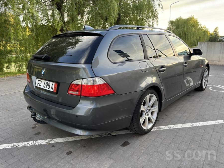 Pelēks BMW 530 2006 Bauska, ar dzinēja tilpumu 3.00 L un nobraukumu 0 tūkst. km par 2650 €, foto 13 vietnē AUTOMOTO.COM.LV