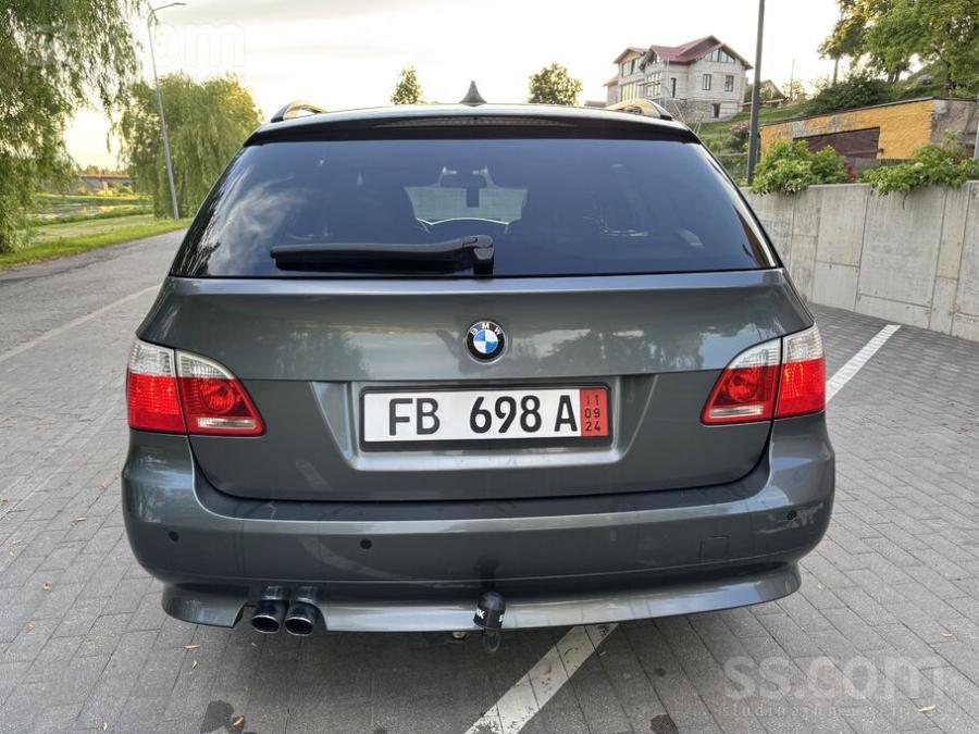 Pelēks BMW 530 2006 Bauska, ar dzinēja tilpumu 3.00 L un nobraukumu 0 tūkst. km par 2650 €, foto 14 vietnē AUTOMOTO.COM.LV