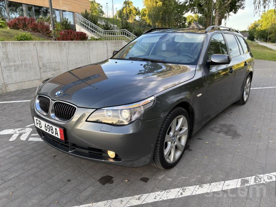 Pelēks BMW 530 2006 Bauska, ar dzinēja tilpumu 3.00 L un nobraukumu 0 tūkst. km par 2650 €, foto 16 vietnē AUTOMOTO.COM.LV