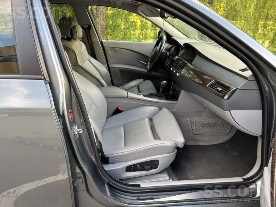 Pelēks BMW 530 2006 Bauska, ar dzinēja tilpumu 3.00 L un nobraukumu 0 tūkst. km par 2650 €, foto 32 vietnē AUTOMOTO.COM.LV