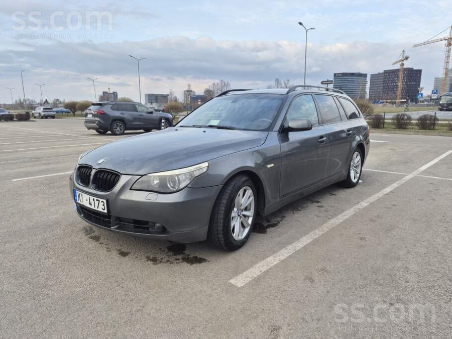 Серый БМВ 530 2006 в Рига, объемом двигателя 3.00 л и пробегом 371 тыс. км за 3750 €, фото 1 на AUTOMOTO.COM.LV