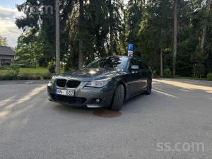 Grey BMW 530 2006 in Ogre, with an engine capacity of 3.00 L and mileage of 354 thousand km for 5200 €, photo 5 on AUTOMOTO.COM.LV