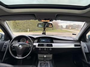 Grey BMW 530 2006 in Riga, with an engine capacity of 3.00 L and mileage of 342 thousand km for 3400 €, photo 17 on AUTOMOTO.COM.LV