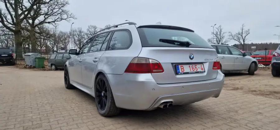 Pelēks BMW 530 2006 Valmiera, ar dzinēja tilpumu 3.00 L un nobraukumu 297 tūkst. km par 3500 €, foto 5 vietnē AUTOMOTO.COM.LV
