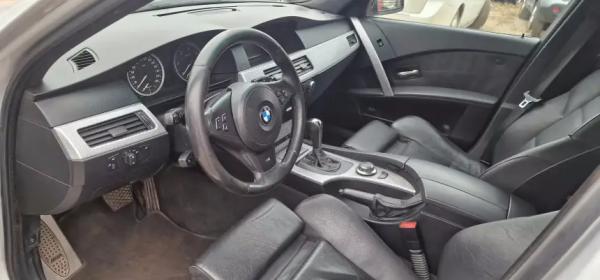 Pelēks BMW 530 2006 Valmiera, ar dzinēja tilpumu 3.00 L un nobraukumu 297 tūkst. km par 3500 €, foto 9 vietnē AUTOMOTO.COM.LV