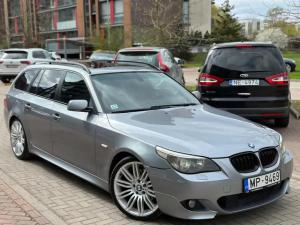 Grey BMW 530 2006 in Riga, with an engine capacity of 3.00 L and mileage of 396 thousand km for 3990 €, photo  on AUTOMOTO.COM.LV