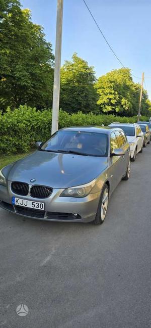 Серый БМВ 530 2006 в Вильнюс, объемом двигателя 2.99 л и пробегом 280 тыс. км за 2500 €, фото  на AUTOMOTO.COM.LV