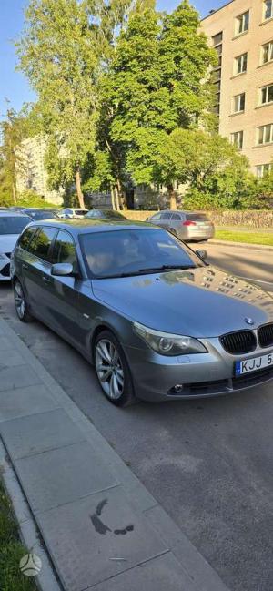 Pelēks BMW 530 2006 Viļņa, ar dzinēja tilpumu 2.99 L un nobraukumu 280 tūkst. km par 2500 €, foto 3 vietnē AUTOMOTO.COM.LV