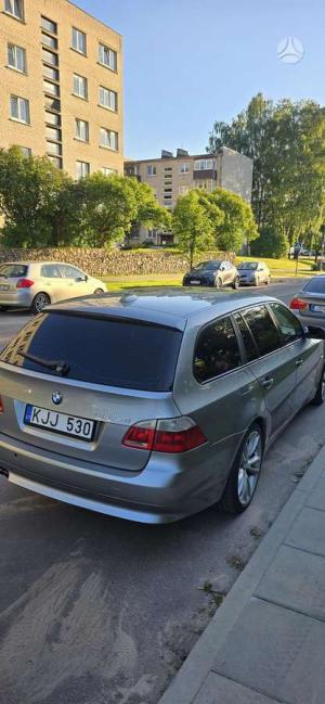 Pelēks BMW 530 2006 Viļņa, ar dzinēja tilpumu 2.99 L un nobraukumu 280 tūkst. km par 2500 €, foto 5 vietnē AUTOMOTO.COM.LV