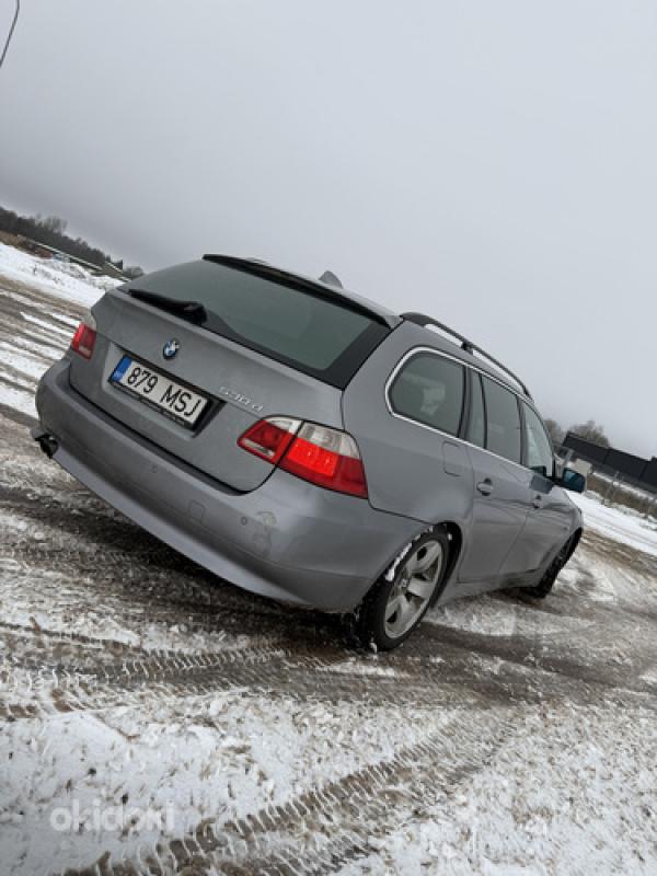 Grey BMW 530 2006 in Viljandi, with an engine capacity of 3.00 L and mileage of 465 thousand km for 4300 €, photo 3 on AUTOMOTO.COM.LV
