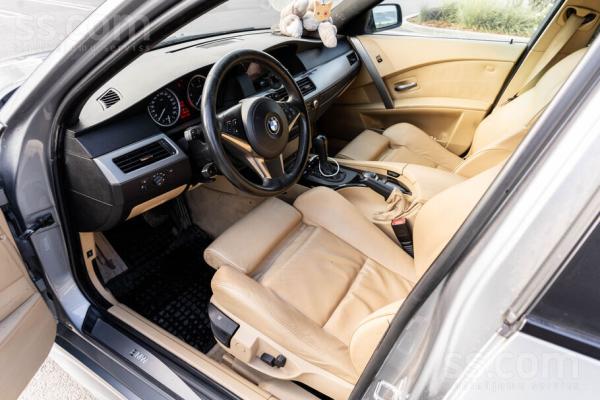 Pelēks BMW 530 2006 Rīga, ar dzinēja tilpumu 3.00 L un nobraukumu 233 tūkst. km par 5400 €, foto 9 vietnē AUTOMOTO.COM.LV