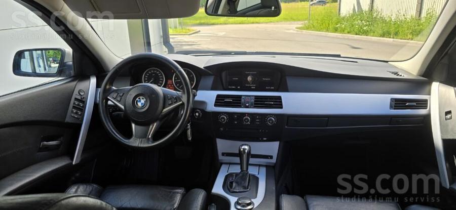 Pelēks BMW 530 2006 Jūrmala, ar dzinēja tilpumu 3.00 L un nobraukumu 430 tūkst. km par 3790 €, foto 6 vietnē AUTOMOTO.COM.LV