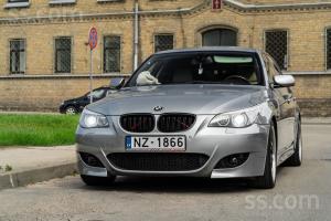Grey BMW 530 2006 in Riga, with an engine capacity of 3.00 L and mileage of 233 thousand km for 4990 €, photo  on AUTOMOTO.COM.LV