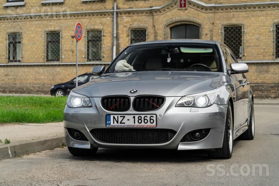 Pelēks BMW 530 2006 Rīga, ar dzinēja tilpumu 3.00 L un nobraukumu 233 tūkst. km par 4990 €, foto 1 vietnē AUTOMOTO.COM.LV