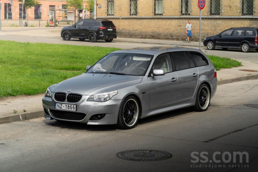 Pelēks BMW 530 2006 Rīga, ar dzinēja tilpumu 3.00 L un nobraukumu 233 tūkst. km par 4990 €, foto 3 vietnē AUTOMOTO.COM.LV