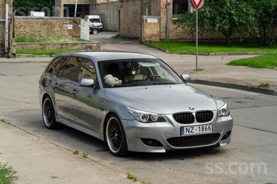 Pelēks BMW 530 2006 Rīga, ar dzinēja tilpumu 3.00 L un nobraukumu 233 tūkst. km par 4990 €, foto 6 vietnē AUTOMOTO.COM.LV