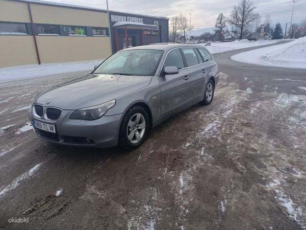 Grey BMW 530 2006 in Kohtla-Jarve, with an engine capacity of 3.00 L and mileage of 240 thousand km for 5500 €, photo 8 on AUTOMOTO.COM.LV