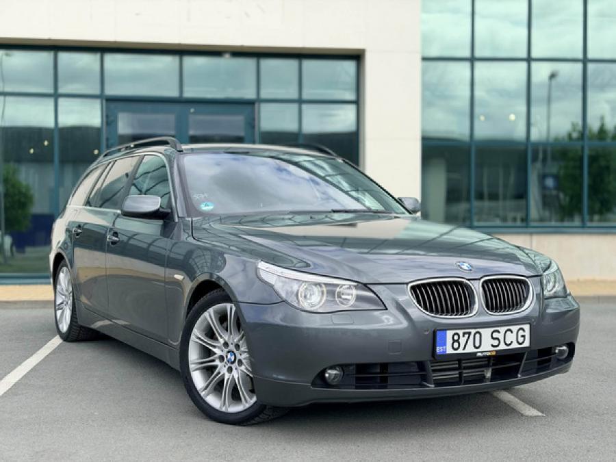 Grey BMW 530 2006 in Tallinn, with an engine capacity of 0.00 L and mileage of 270 thousand km for 6590 €, photo 1 on AUTOMOTO.COM.LV