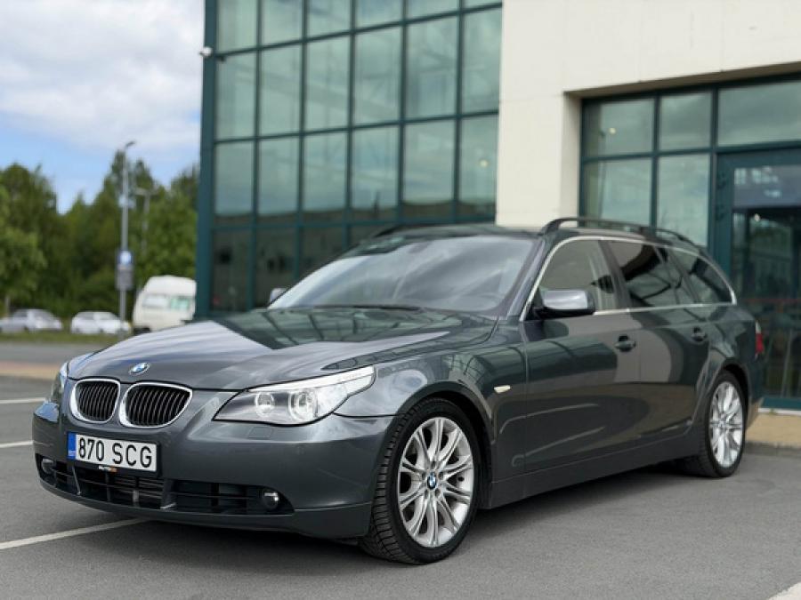 Grey BMW 530 2006 in Tallinn, with an engine capacity of 0.00 L and mileage of 270 thousand km for 6590 €, photo 3 on AUTOMOTO.COM.LV