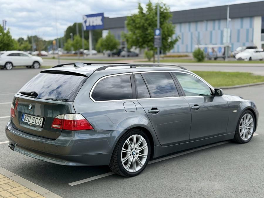 Grey BMW 530 2006 in Tallinn, with an engine capacity of 0.00 L and mileage of 270 thousand km for 6590 €, photo 16 on AUTOMOTO.COM.LV