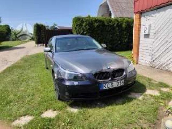 Grey BMW 530 2006 in Ukmerge, with an engine capacity of 2.99 L and mileage of 339 thousand km for 2000 €, photo 1 on AUTOMOTO.COM.LV