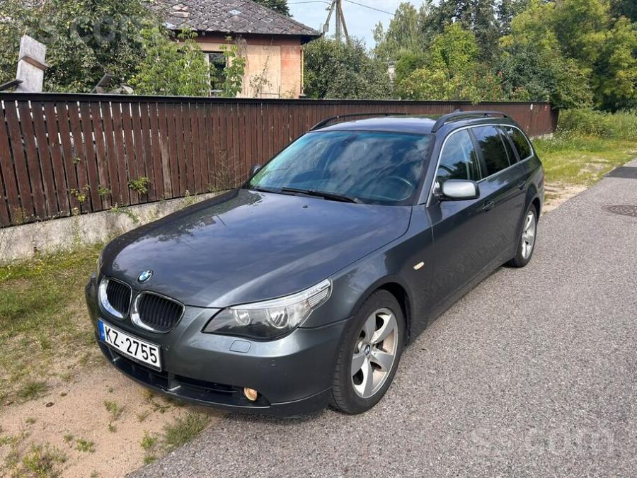 Pelēks BMW 530 2006 Rīga, ar dzinēja tilpumu 3.00 L un nobraukumu 400 tūkst. km par 2950 €, foto 1 vietnē AUTOMOTO.COM.LV