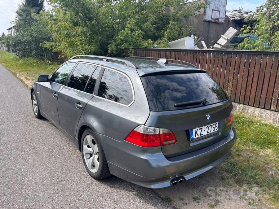 Pelēks BMW 530 2006 Rīga, ar dzinēja tilpumu 3.00 L un nobraukumu 400 tūkst. km par 2950 €, foto 4 vietnē AUTOMOTO.COM.LV
