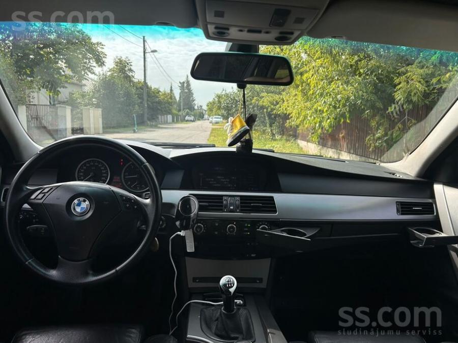 Pelēks BMW 530 2006 Rīga, ar dzinēja tilpumu 3.00 L un nobraukumu 400 tūkst. km par 2950 €, foto 6 vietnē AUTOMOTO.COM.LV