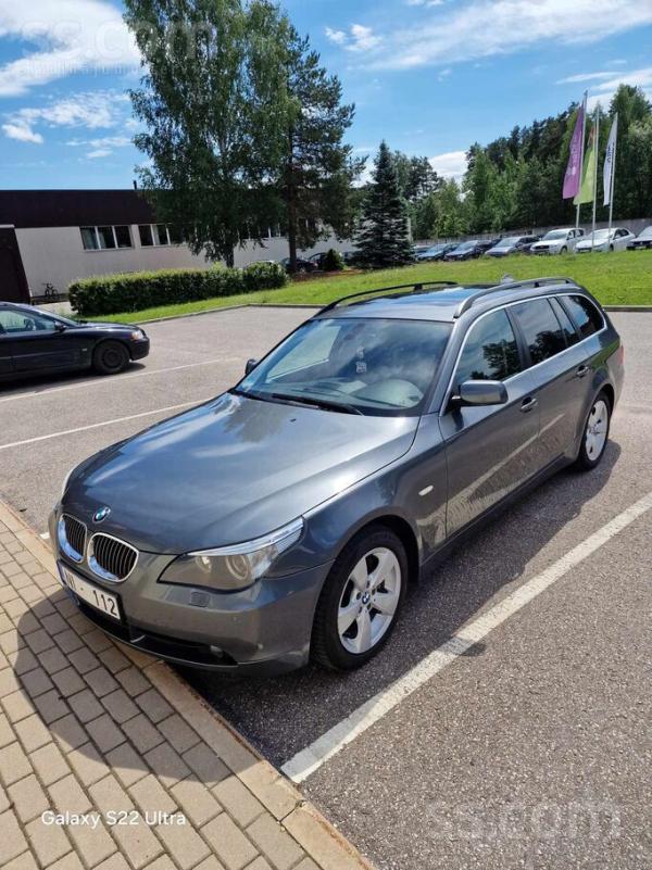 Pelēks BMW 530 2006 Valmiera, ar dzinēja tilpumu 3.00 L un nobraukumu 394 tūkst. km par 6250 €, foto 2 vietnē AUTOMOTO.COM.LV
