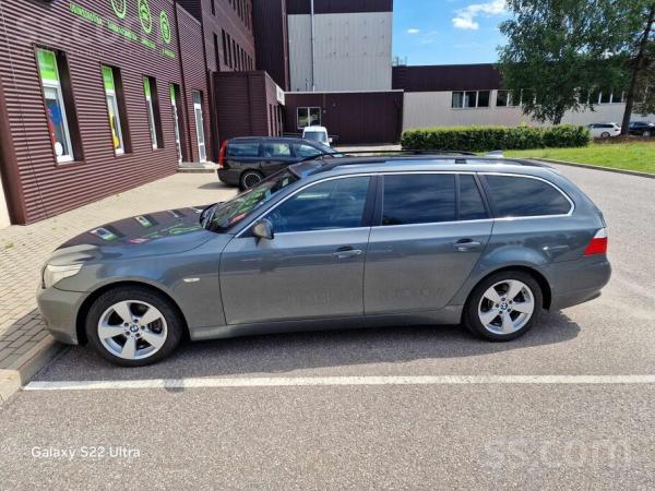 Pelēks BMW 530 2006 Valmiera, ar dzinēja tilpumu 3.00 L un nobraukumu 394 tūkst. km par 6250 €, foto 3 vietnē AUTOMOTO.COM.LV