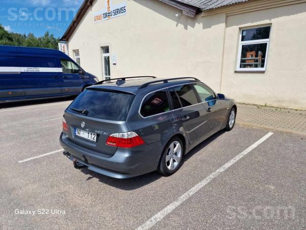 Pelēks BMW 530 2006 Valmiera, ar dzinēja tilpumu 3.00 L un nobraukumu 394 tūkst. km par 6250 €, foto 4 vietnē AUTOMOTO.COM.LV