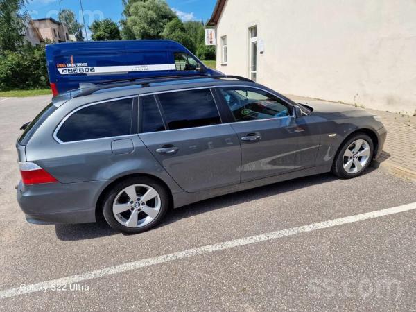 Pelēks BMW 530 2006 Valmiera, ar dzinēja tilpumu 3.00 L un nobraukumu 394 tūkst. km par 6250 €, foto 5 vietnē AUTOMOTO.COM.LV