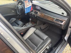 Grey BMW 530 2006 in Rezekne, with an engine capacity of 3.00 L and mileage of 350 thousand km for 3250 €, photo 10 on AUTOMOTO.COM.LV
