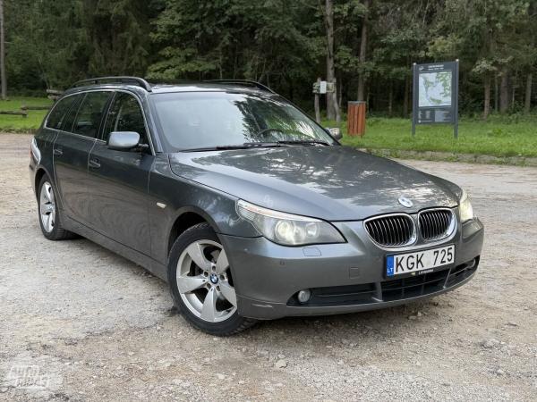 Grey BMW 530 2006 in Kaunas, with an engine capacity of 2.50 L and mileage of 340 thousand km for 2590 €, photo 1 on AUTOMOTO.COM.LV