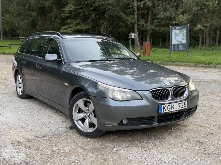 Pelēks BMW 530 2006 Kauņa, ar dzinēja tilpumu 2.50 L un nobraukumu 340 tūkst. km par 2590 €, foto 1 vietnē AUTOMOTO.COM.LV