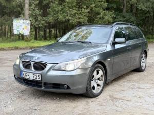 Pelēks BMW 530 2006 Kauņa, ar dzinēja tilpumu 2.50 L un nobraukumu 340 tūkst. km par 2590 €, foto 3 vietnē AUTOMOTO.COM.LV
