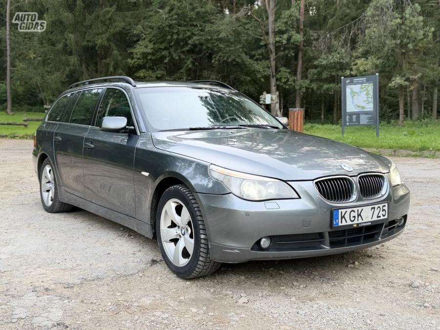 Pelēks BMW 530 2006 Kauņa, ar dzinēja tilpumu 2.50 L un nobraukumu 340 tūkst. km par 2590 €, foto 7 vietnē AUTOMOTO.COM.LV