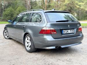 Pelēks BMW 530 2006 Kauņa, ar dzinēja tilpumu 2.50 L un nobraukumu 340 tūkst. km par 2590 €, foto 11 vietnē AUTOMOTO.COM.LV