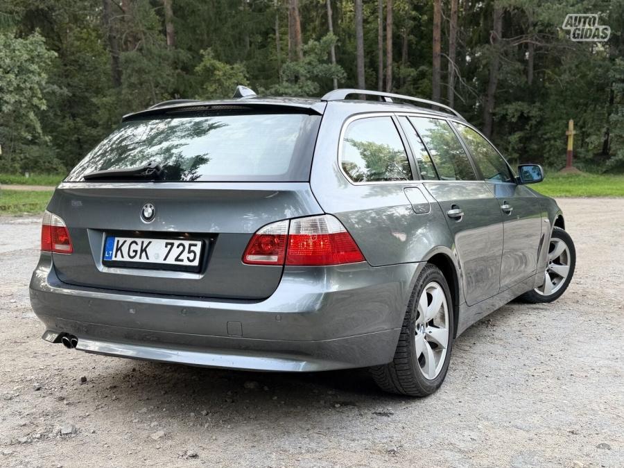 Pelēks BMW 530 2006 Kauņa, ar dzinēja tilpumu 2.50 L un nobraukumu 340 tūkst. km par 2590 €, foto 12 vietnē AUTOMOTO.COM.LV