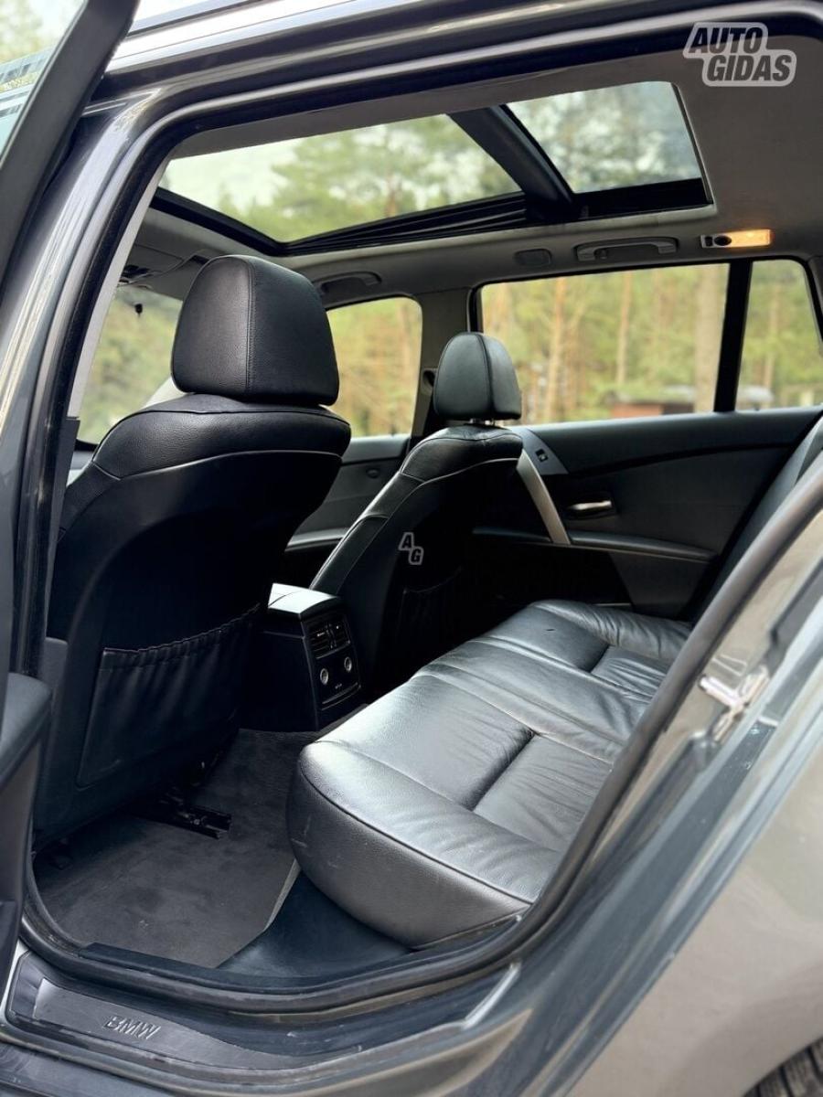 Pelēks BMW 530 2006 Kauņa, ar dzinēja tilpumu 2.50 L un nobraukumu 340 tūkst. km par 2590 €, foto 15 vietnē AUTOMOTO.COM.LV