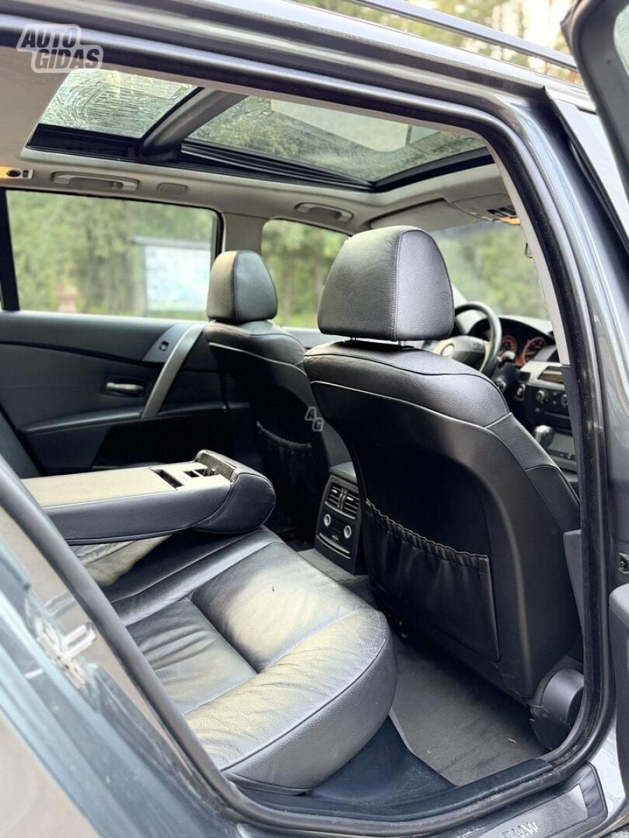 Pelēks BMW 530 2006 Kauņa, ar dzinēja tilpumu 2.50 L un nobraukumu 340 tūkst. km par 2590 €, foto 17 vietnē AUTOMOTO.COM.LV