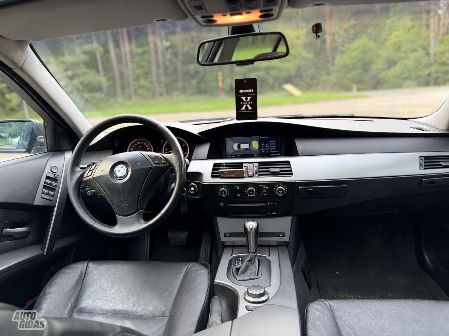 Pelēks BMW 530 2006 Kauņa, ar dzinēja tilpumu 2.50 L un nobraukumu 340 tūkst. km par 2590 €, foto 19 vietnē AUTOMOTO.COM.LV